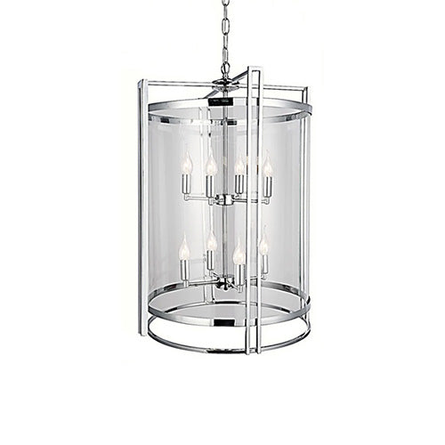 8 Light Chrome Ceiling Light – the-lighthouse