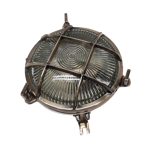 Cast Antique Brass Outdoor Bulkhead – the-lighthouse