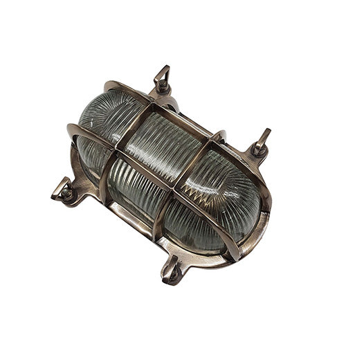 Cast Brass Outdoor Bulkhead Antique Brass – the-lighthouse