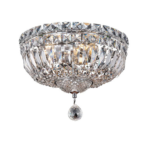 Chrome 3 Light Semi-Flush Ceiling Light – the-lighthouse